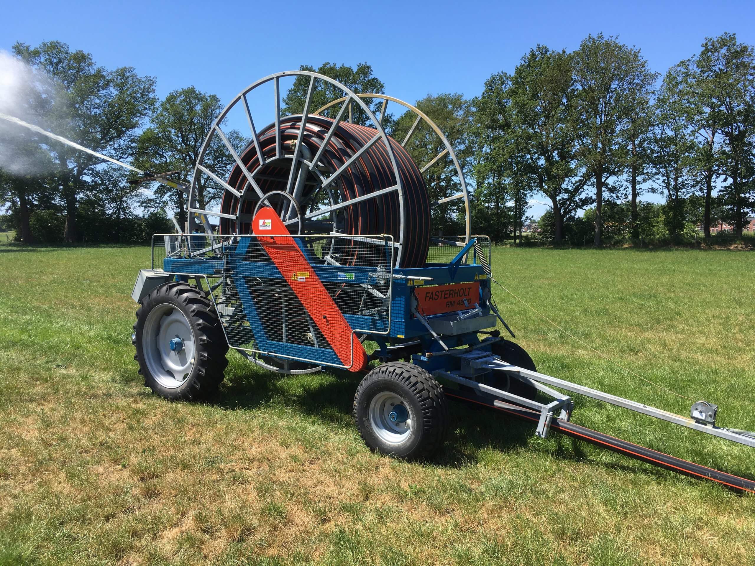 Afgeleverd: Fasterholt beregeningshaspel type FM 2500 Afgeleverd ...